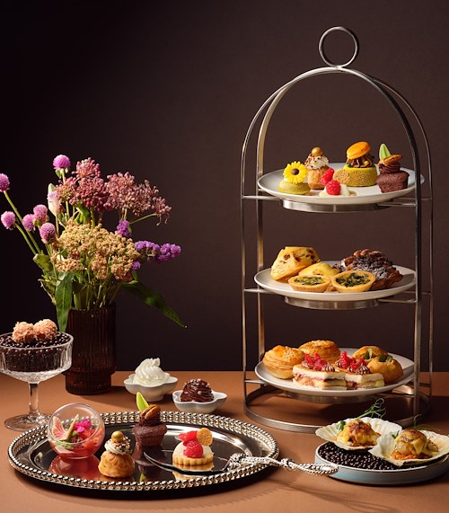 Afternoon Tea in Orchard Road | Lobby Lounge, Singapore Marriott Tang ...