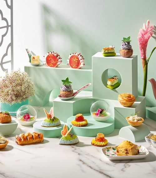 Afternoon Tea in Orchard Road | Lobby Lounge, Singapore Marriott Tang ...